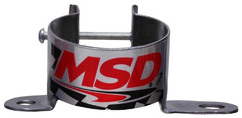 82131 MSD Ignition Coil bracket (Canister Style), Vertical Mounting GM coils