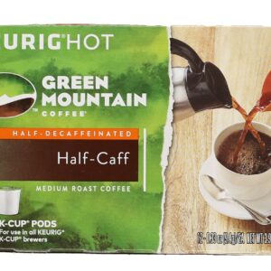 Green Mountain Coffee Roasters K-Cup, Half-Caffeine, 12-Count