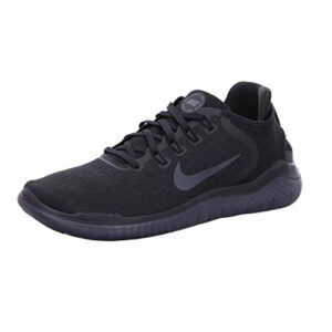 nike free rn 2018 mens running black/anthracite shoes size 12