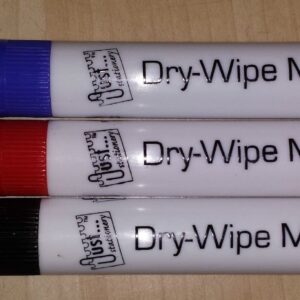 Tallon Just Stationery Chunky Dry Wipe Board Markers Pack Of 3