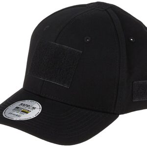 RAPDOM Mens Padded Baseball-caps, Black