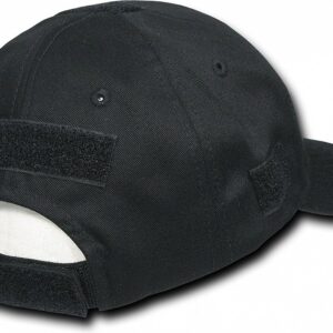 RAPDOM Mens Padded Baseball-caps, Black