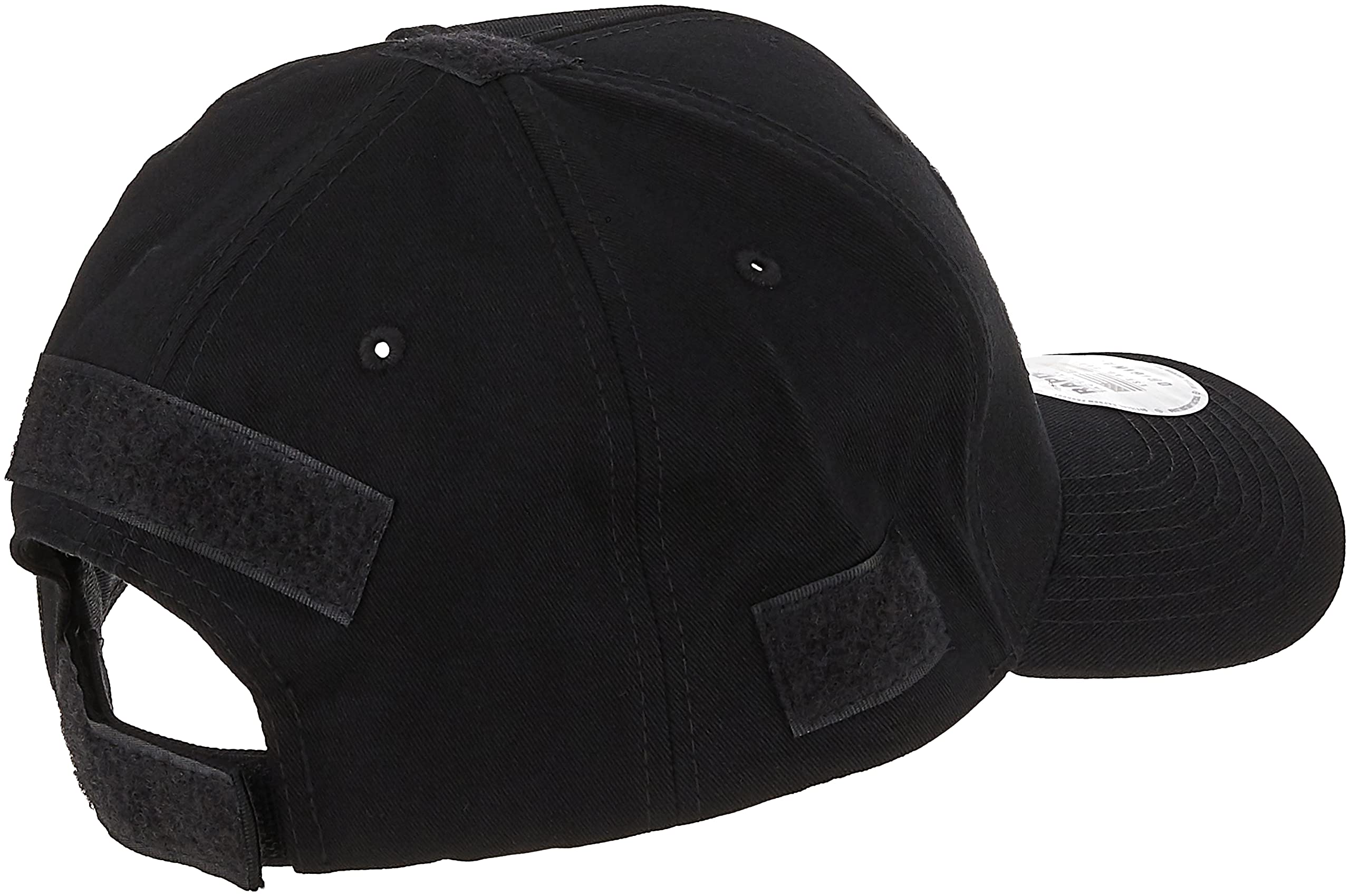 RAPDOM Mens Padded Baseball-caps, Black