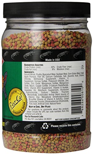 Rep-Cal SRP00810 Aquatic Turtle Food, 15-Ounce