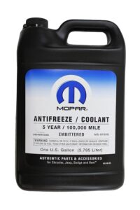 genuine mopar parts 68048953ac antifreeze/coolant - 1 gallon bottle