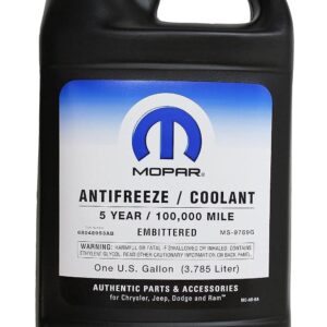 Genuine Mopar Parts 68048953AC Antifreeze/Coolant - 1 Gallon Bottle