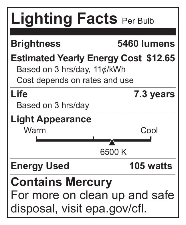 LimoStudio 2-Pack 105W, 6500K Compact Fluorescent Light CFL Daylight Bulb for Photography and Video, Spiral Design Lighting, AGG878