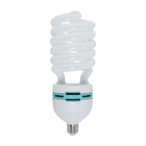 limostudio [1 pack] 85w 6500k e26 cfl, compact fluorescent light bulb for photo studio, pure white day lighting, agg879