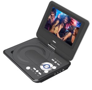 naxa electronics npd-952 9-inch tft lcd swivel screen portable dvd player with usb/sd/mmc inputs