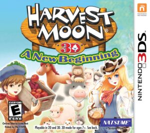 harvest moon 3d: a new beginning - nintendo 3ds