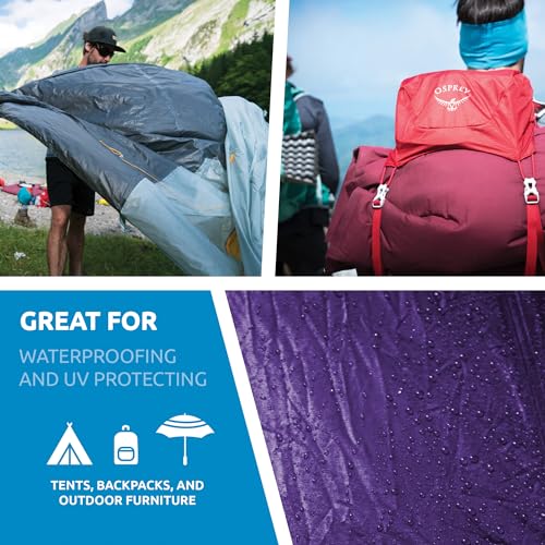 Nikwax Tent & Gear, Tent & Gear Solarproof, 1000ml Concentrate, Waterproofing and UV Protector, Rain Protector, Restores DWR Water Repellency on Outdoor Fabric, Rain Fly, Canvas, Covers, Backpacks