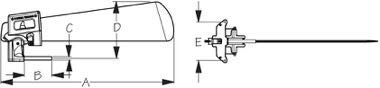 Sea-Lect Designs Trucourse™ Rudder & Footbrace Kit