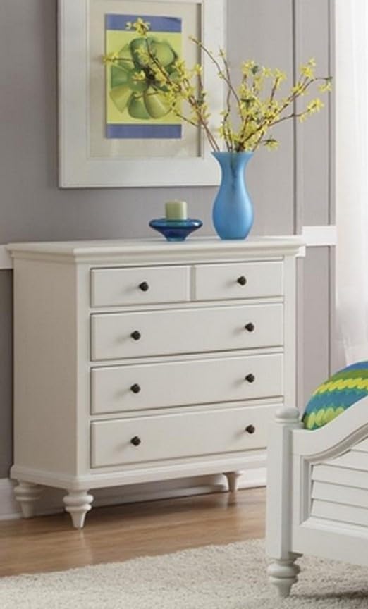 Homestyles Bermuda Chest, Off-White