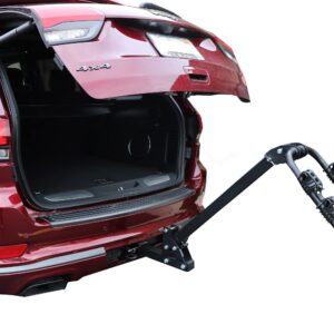 BRIGHTLINES Heavy Duty Swing Away Fold Down 2" Hitch Mount Bike Rack for up to 4 Four Bikes