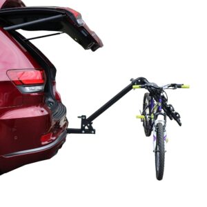 BRIGHTLINES Heavy Duty Swing Away Fold Down 2" Hitch Mount Bike Rack for up to 4 Four Bikes