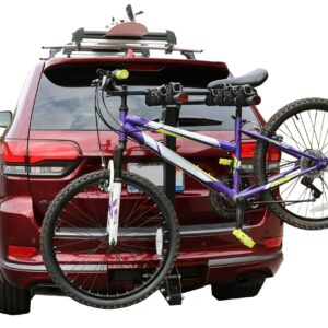 BRIGHTLINES Heavy Duty Swing Away Fold Down 2" Hitch Mount Bike Rack for up to 4 Four Bikes