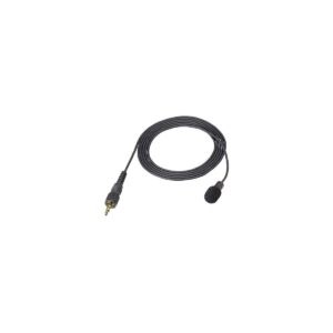 sony ecmv1bmp electret condenser lavalier microphone for uwp series, black