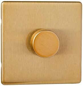 mk aspect k24521sag 40w - 300w 1-gang single 2-way dimmer - satin gold