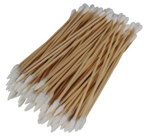 (tapered and regular tip) type-iii 100pc gun cleaning 6 inch double sided cotton swabs