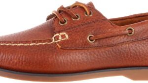 Polo Ralph Lauren mens Bienne loafers shoes, Tan Tumbled Leather, 10 US