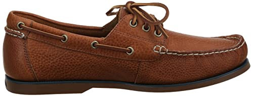 Polo Ralph Lauren mens Bienne loafers shoes, Tan Tumbled Leather, 10 US