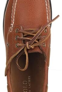 Polo Ralph Lauren mens Bienne loafers shoes, Tan Tumbled Leather, 10 US