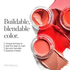 RMS Beauty Lip2Cheek Tint - Lip Tint & Cheek Tint, Lip Stain Make Up & Cream Blush for Cheeks, Blush Cream & Tinted Lip Balm, Lip & Cheek Tint Makeup