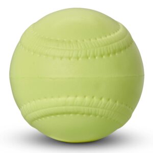 champro tough foam softball - 12", optic yellow (pack of 12)