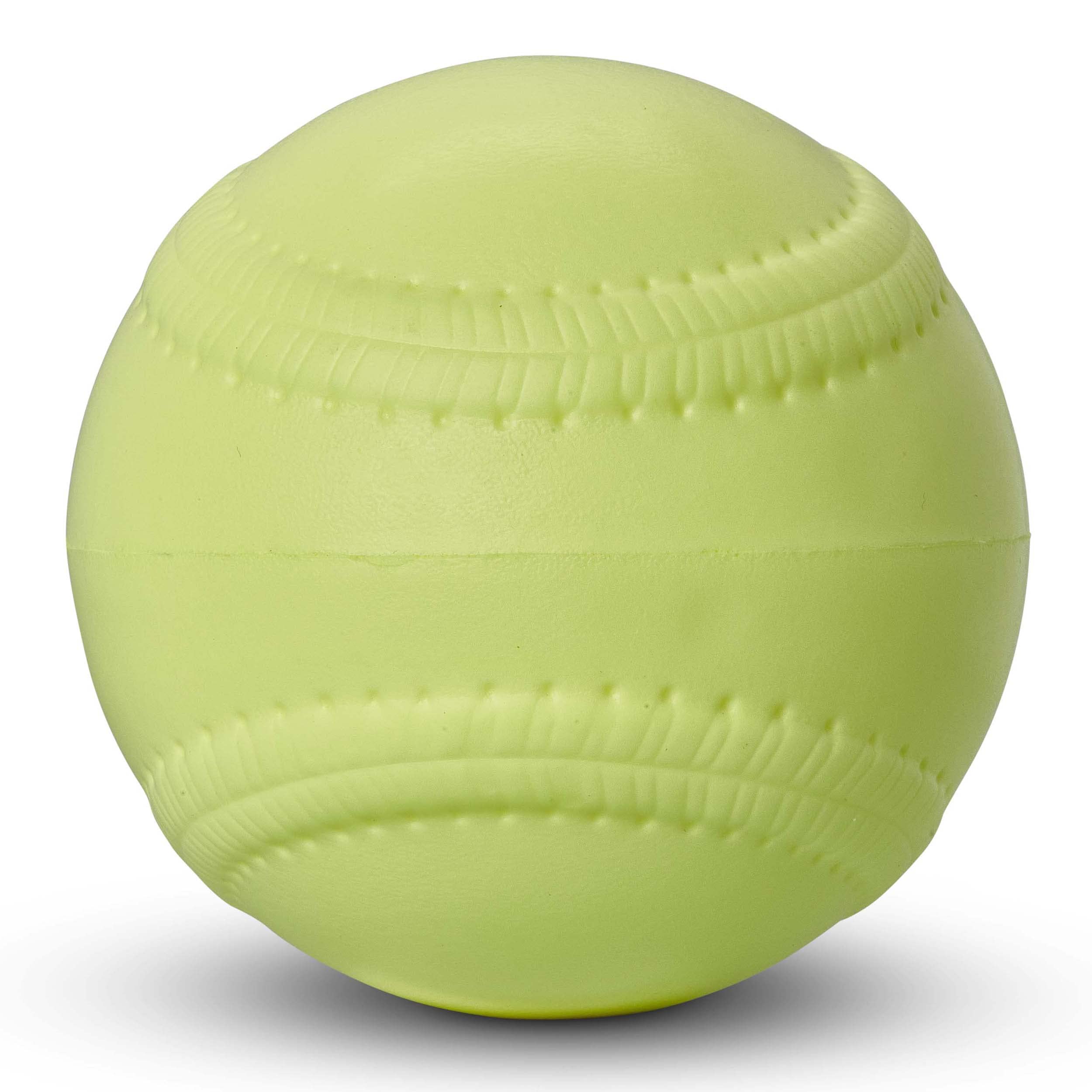 CHAMPRO Tough Foam Softball - 12", Optic Yellow (Pack of 12)