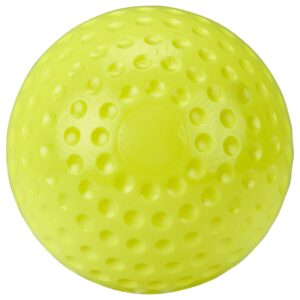 Champro Dimple Molded Softball, Pitching Machine, Pack of 12 (Optic Yellow, 11-Inch)