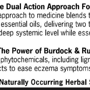 Forces of Nature Eczema Control, Organic Homeopathic Medicine, 0.37 Fl Oz, Soothing Eczema Treatment, Multi Symptom Relief from Dry, Itchy, Irritated Skin & Flare-Ups, Steroid-Free Skin Care