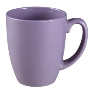 corelle livingware 11-oz stoneware mug, purple