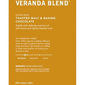 Starbucks Coffee Veranda blend single serve capsules for Keurig K-Cup pod brewers (96 Count)