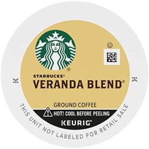 Starbucks Coffee Veranda blend single serve capsules for Keurig K-Cup pod brewers (96 Count)