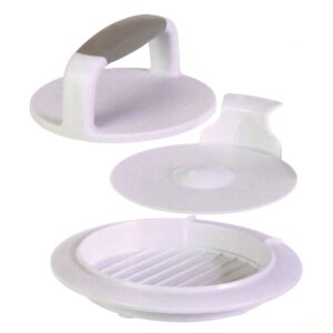 Starfrit Hamburger Press, White