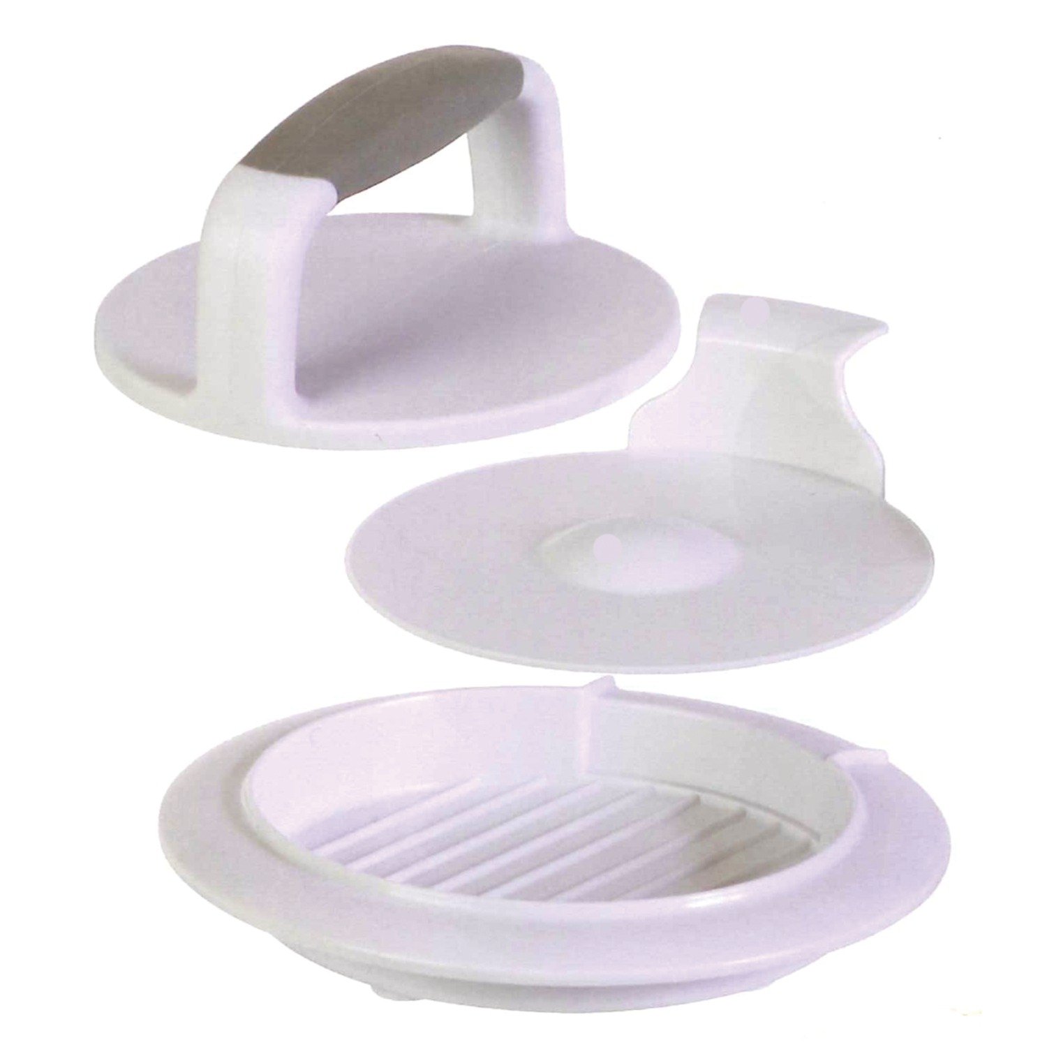 Starfrit Hamburger Press, White