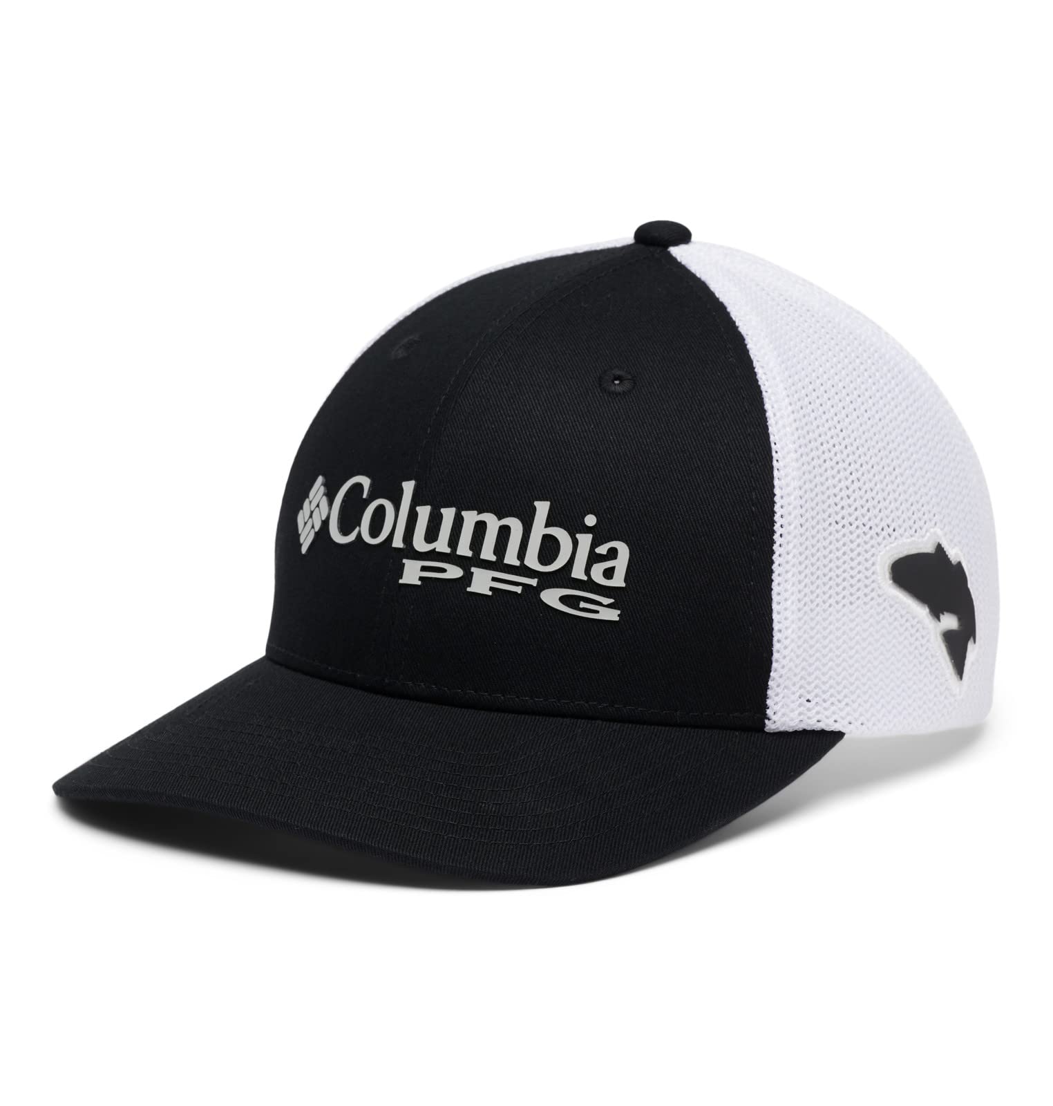 Columbia womens PFG Mesh Ball Cap, Black, Large-X-Large US