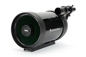 celestron – c5 angled spotting scope – schmidt-cassegrain spotting scope – great for long range viewing – 50x magnification with 25mm eyepiece – multi-coated optics – rubber armored