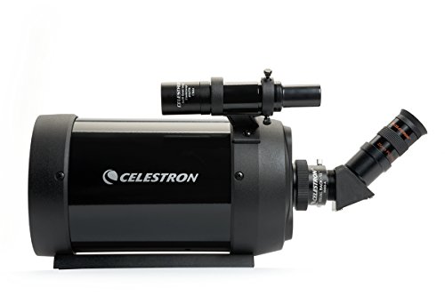 Celestron – C5 Angled Spotting Scope – Schmidt-Cassegrain Spotting Scope – Great for Long Range Viewing – 50x Magnification with 25mm Eyepiece – Multi-Coated Optics – Rubber Armored