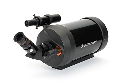 Celestron – C5 Angled Spotting Scope – Schmidt-Cassegrain Spotting Scope – Great for Long Range Viewing – 50x Magnification with 25mm Eyepiece – Multi-Coated Optics – Rubber Armored