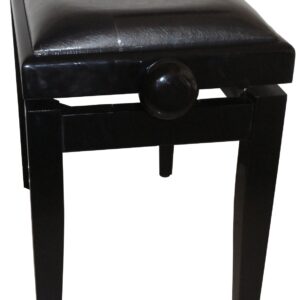 ProRockGear AP Deluxe Adjustable Height Piano Bench Black