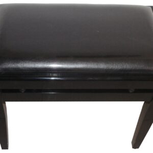 ProRockGear AP Deluxe Adjustable Height Piano Bench Black