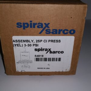 Spirax Sarco Inc. 54819 25P PRESSURE PILOT W/YELLOW 3-30