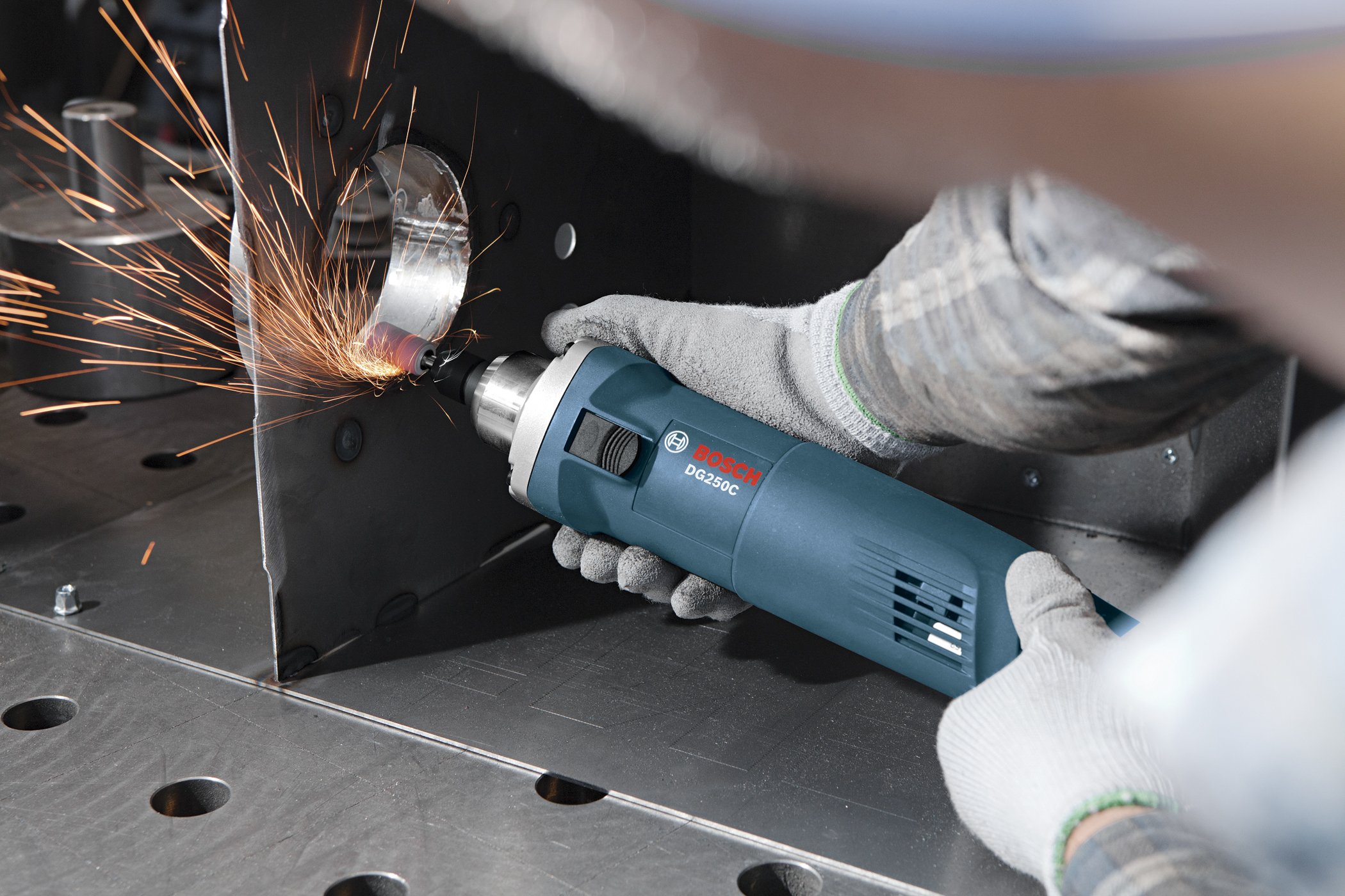 Bosch DG250C 120-Volt Die Grinder , Blue