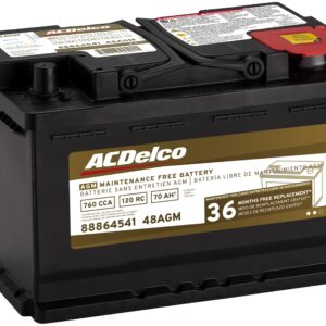 ACDelco Gold 48AGM (88864541) 36 Month Warranty AGM BCI Group 48 Battery