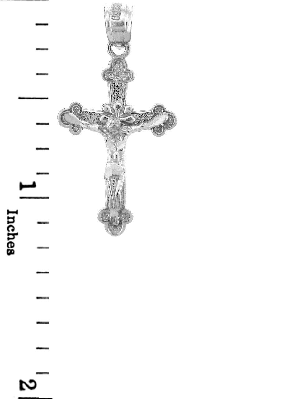 925 Sterling Silver Crucifix Pendant