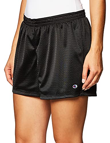 Champion Women's Mesh Short, Black, Large