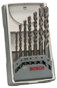 bosch 2607017083 7 piece concrete -set "cyl-3" long length drill bits