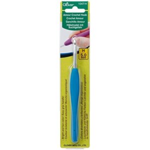 clover amour crochet hook: 5.0mm, 5.00m, multicolor