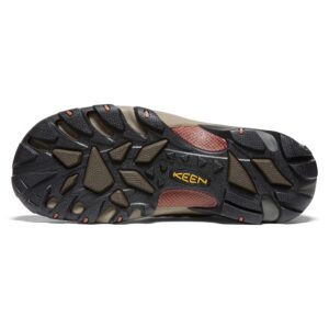 KEEN Men's Arroyo 2 Closed Toe Hiking Sandals, Black Olive/Bombay Brown, 17